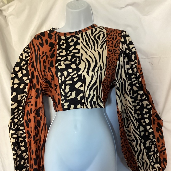 High Quality | Tops | Vintage Tie Back Croptop Color Mixed | Poshmark
